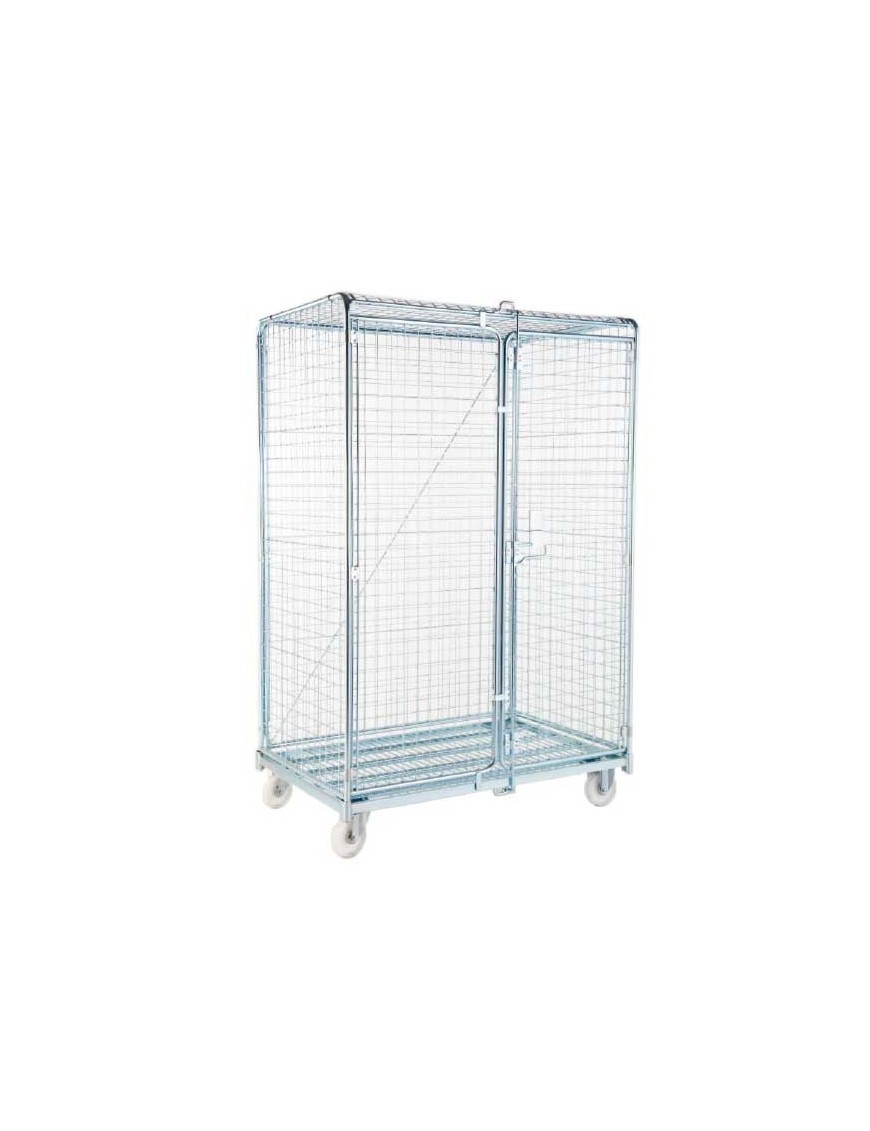 Roll container e ceste in filo metallico | Carrelli in filo di metallo ...